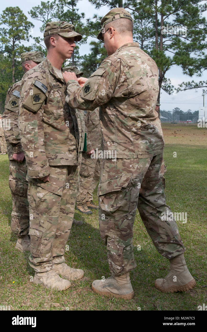 First Lieutenant Kyle Morgan, of Redondo Beach, Cal., receives a Bronze ...