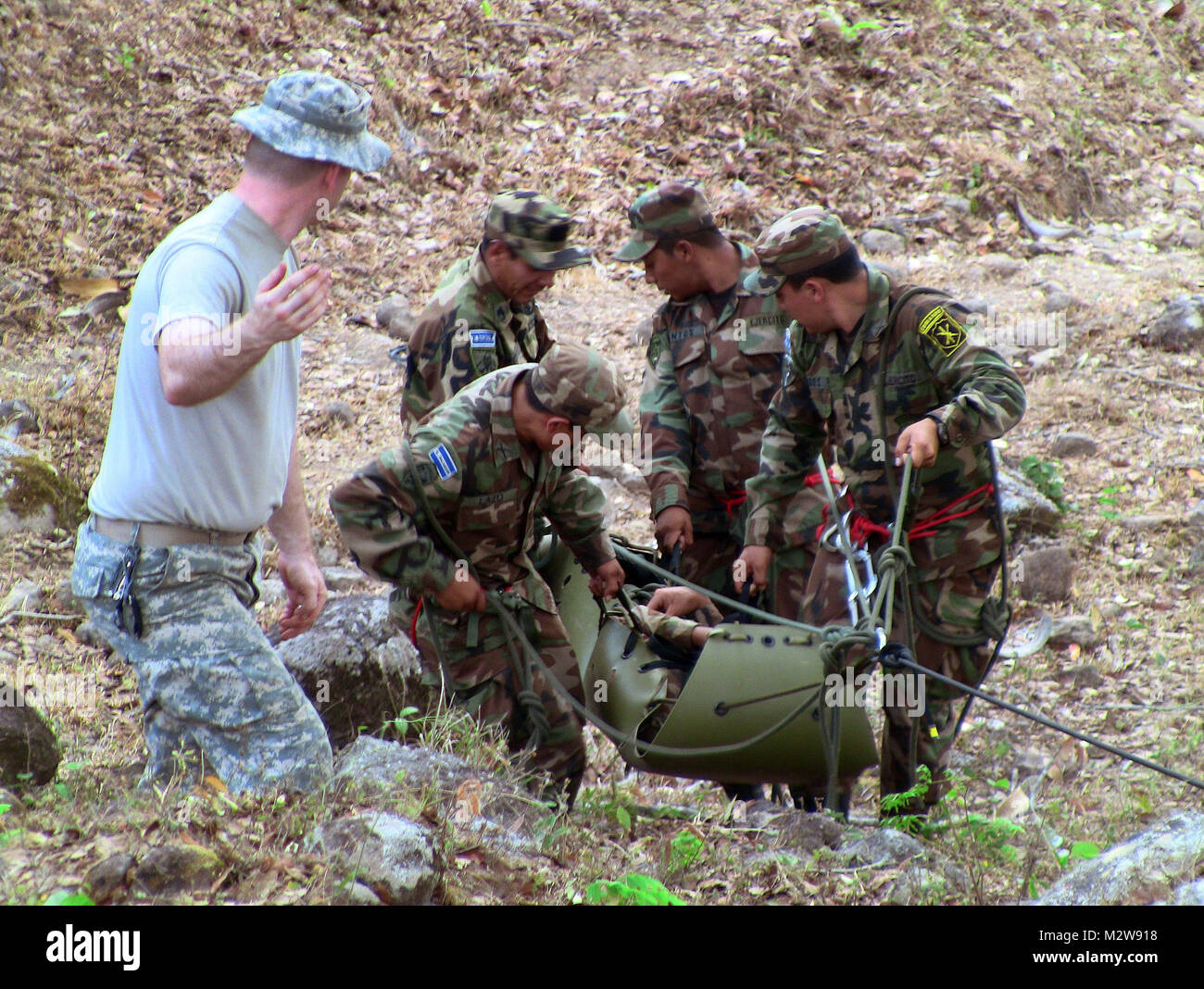 First Lt. Gabriel Landowski of C Company, 3rd Battalion, 172nd Infantry ...