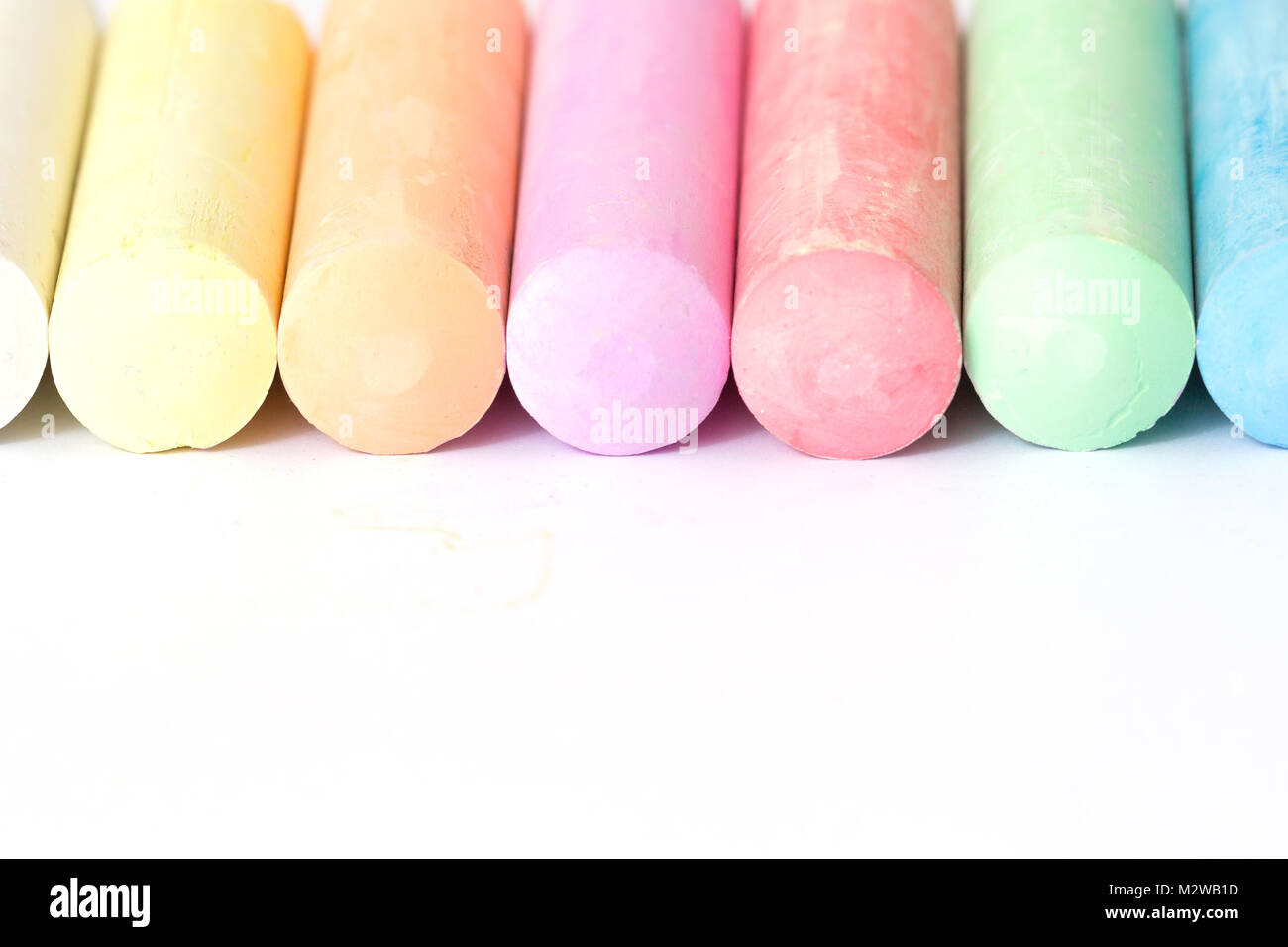 Pastel crayon painted rainbow hi-res stock photography and images - Alamy
