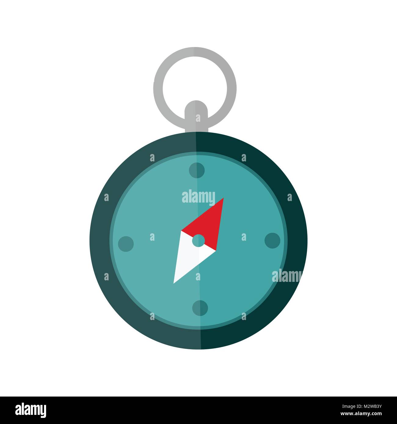 Cute Travel Compass Vector Illustration Graphic Design Stock Vector ...