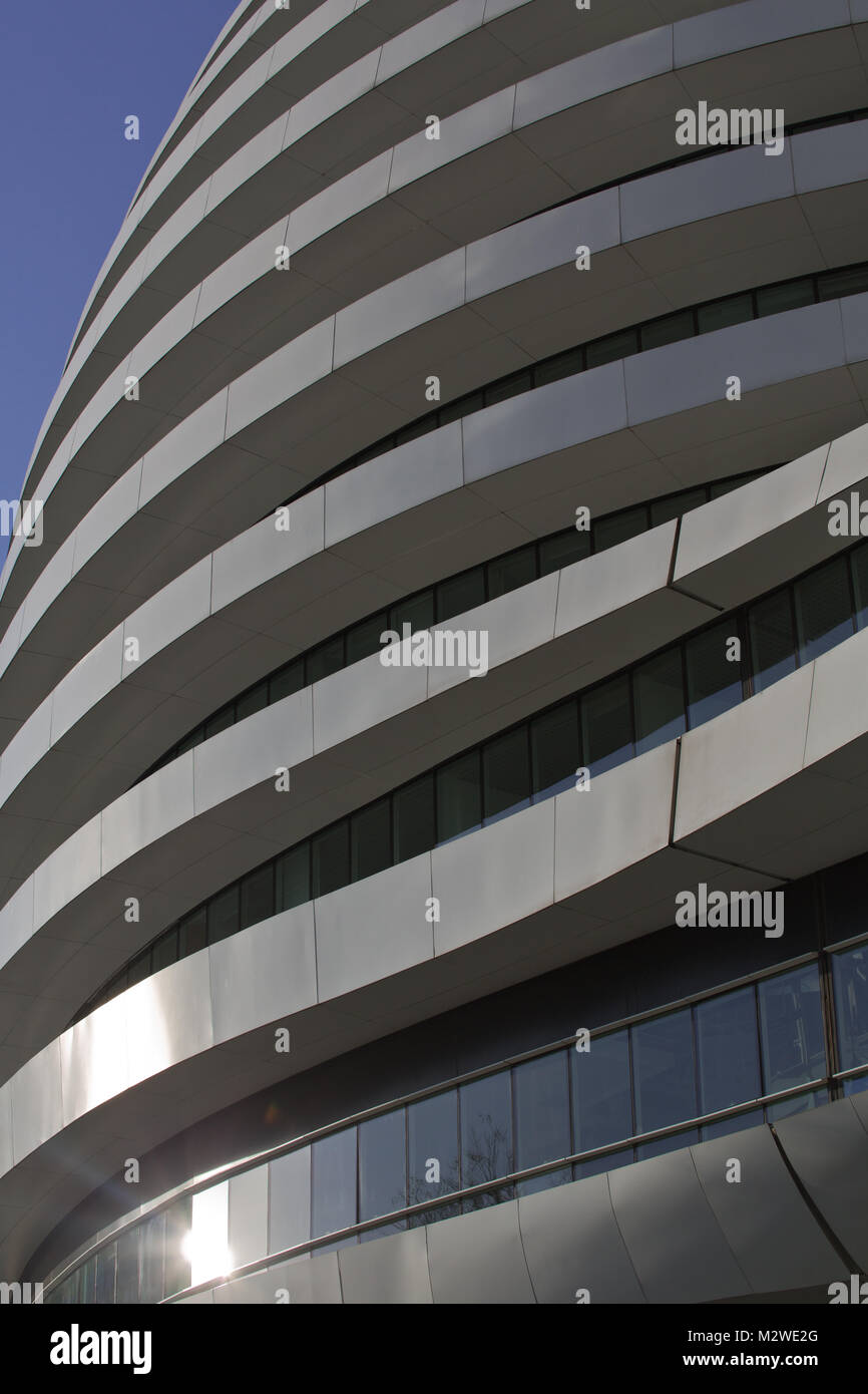 Details of the Galaxy Soho Building Beijing Stock Photo - Alamy
