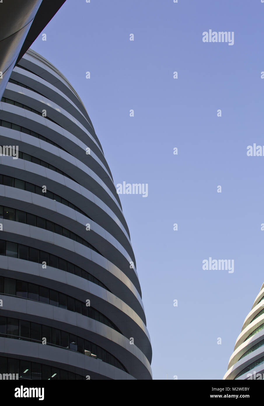 Details of the Galaxy Soho Building Beijing Stock Photo - Alamy