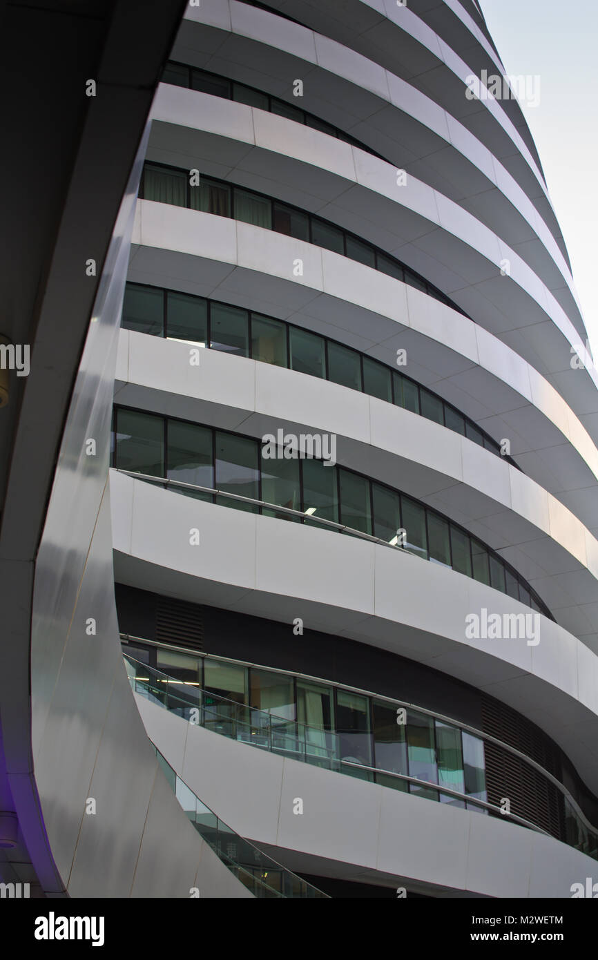 Details of the Galaxy Soho Building Beijing Stock Photo - Alamy