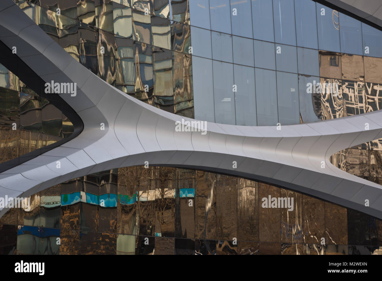 Details of the Galaxy Soho Building Beijing Stock Photo - Alamy