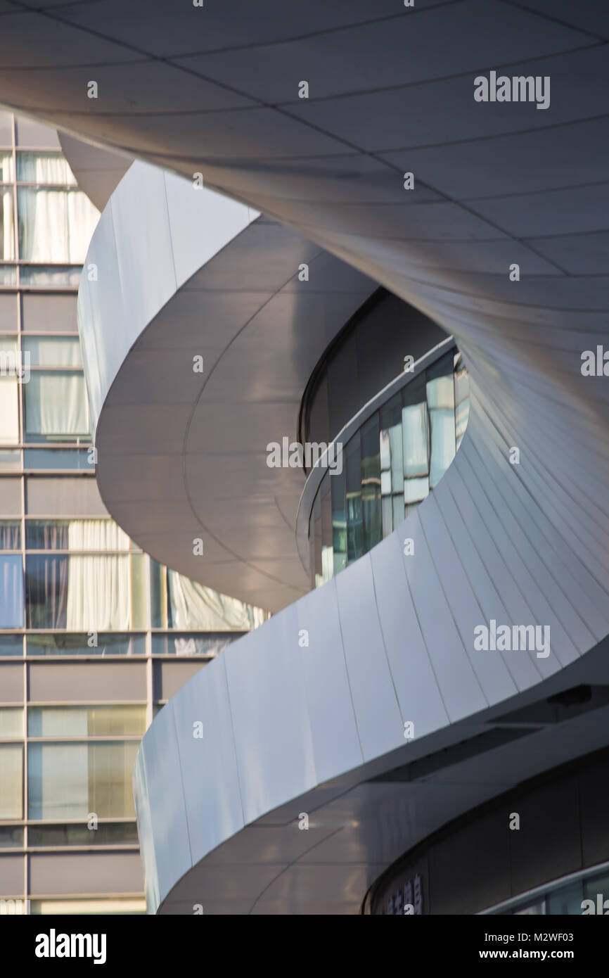 Details of the Galaxy Soho Building Beijing Stock Photo - Alamy