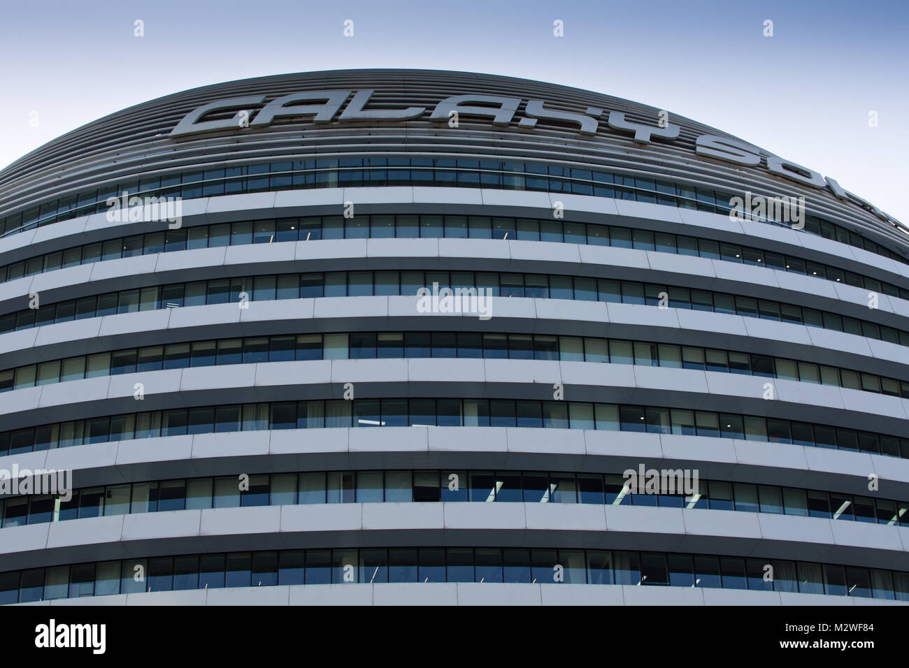 Details of the Galaxy Soho Building Beijing Stock Photo - Alamy
