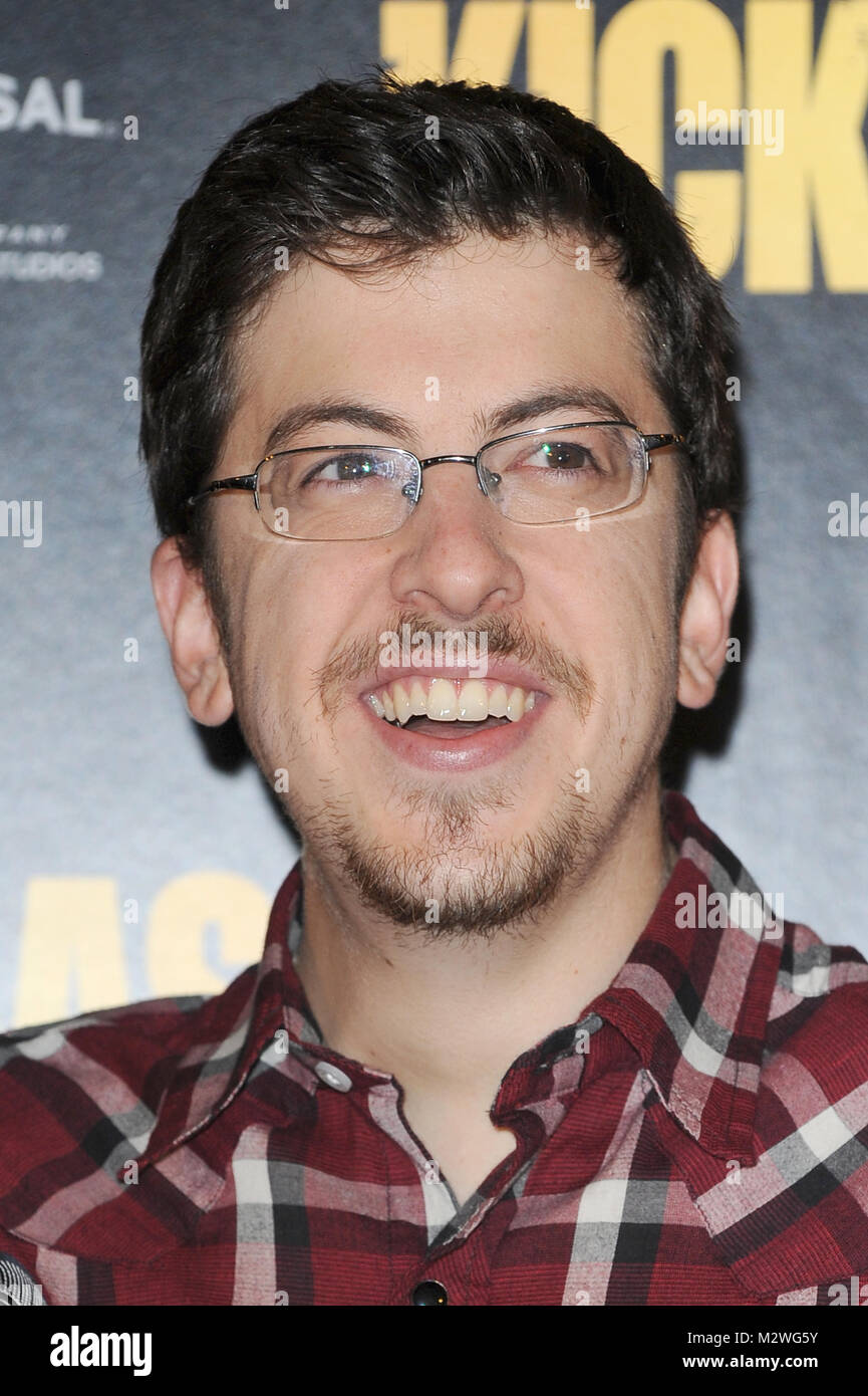 American actor Christopher Mintz-Plasse attends the Kick-Ass 2 photo ...