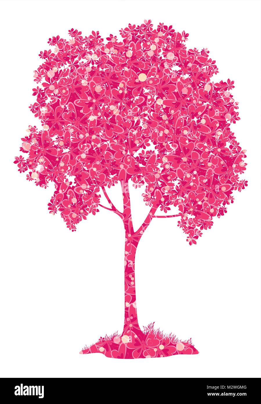 Chestnut branch leaves flower Cut Out Stock Images & Pictures - Alamy