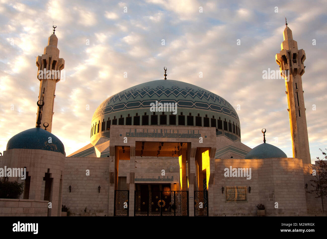 King Abdullah Mosque Amman, Jordan Stock Photo - Alamy