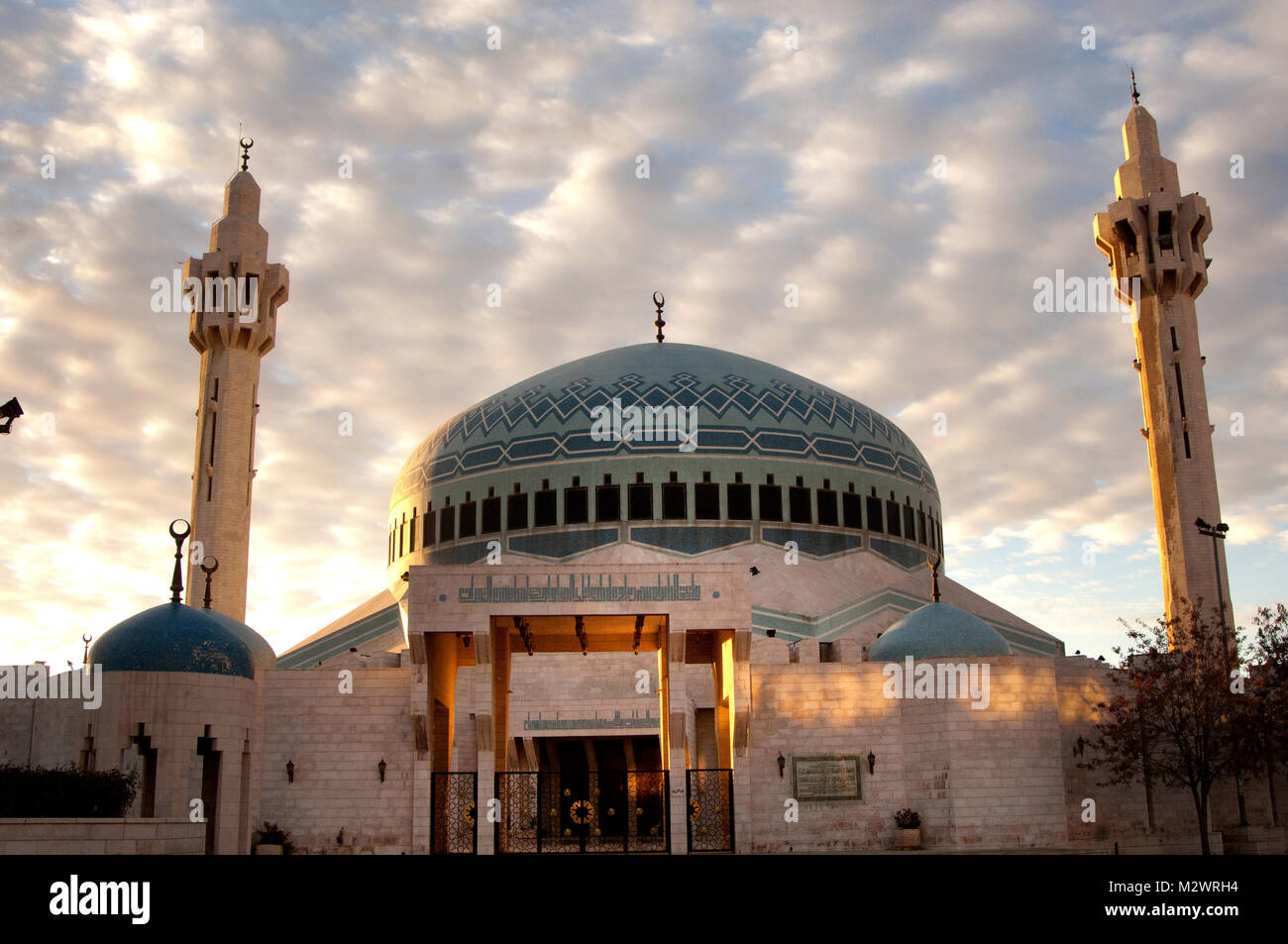 King Abdullah Mosque Amman, Jordan Stock Photo - Alamy