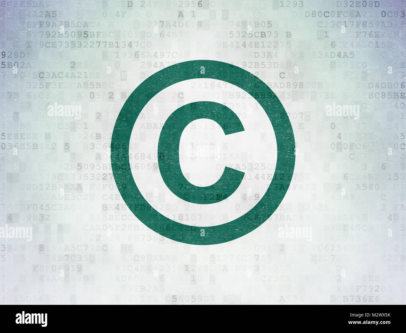 Law concept: Copyright on Digital Data Paper background Stock Photo - Alamy