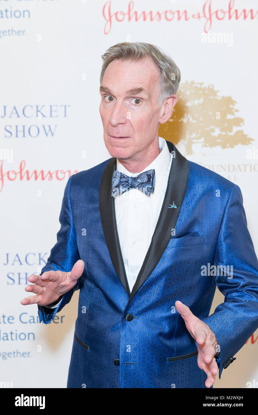 New York, United States. 07th Feb, 2018. Bill Nye attends the Blue ...