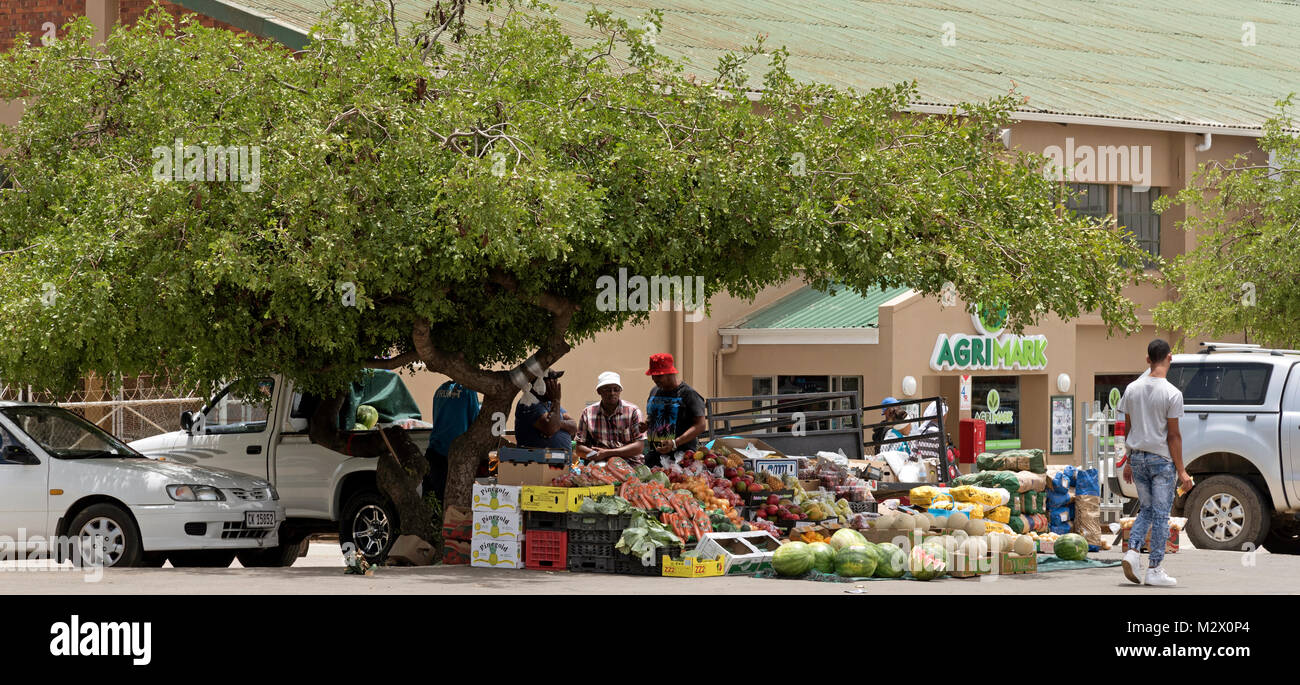 African fruit veg stall in hi-res stock photography and images - Alamy