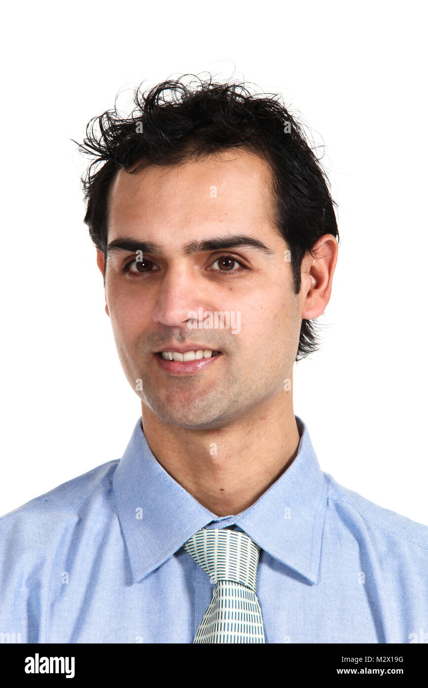 business man over white background Stock Photo - Alamy