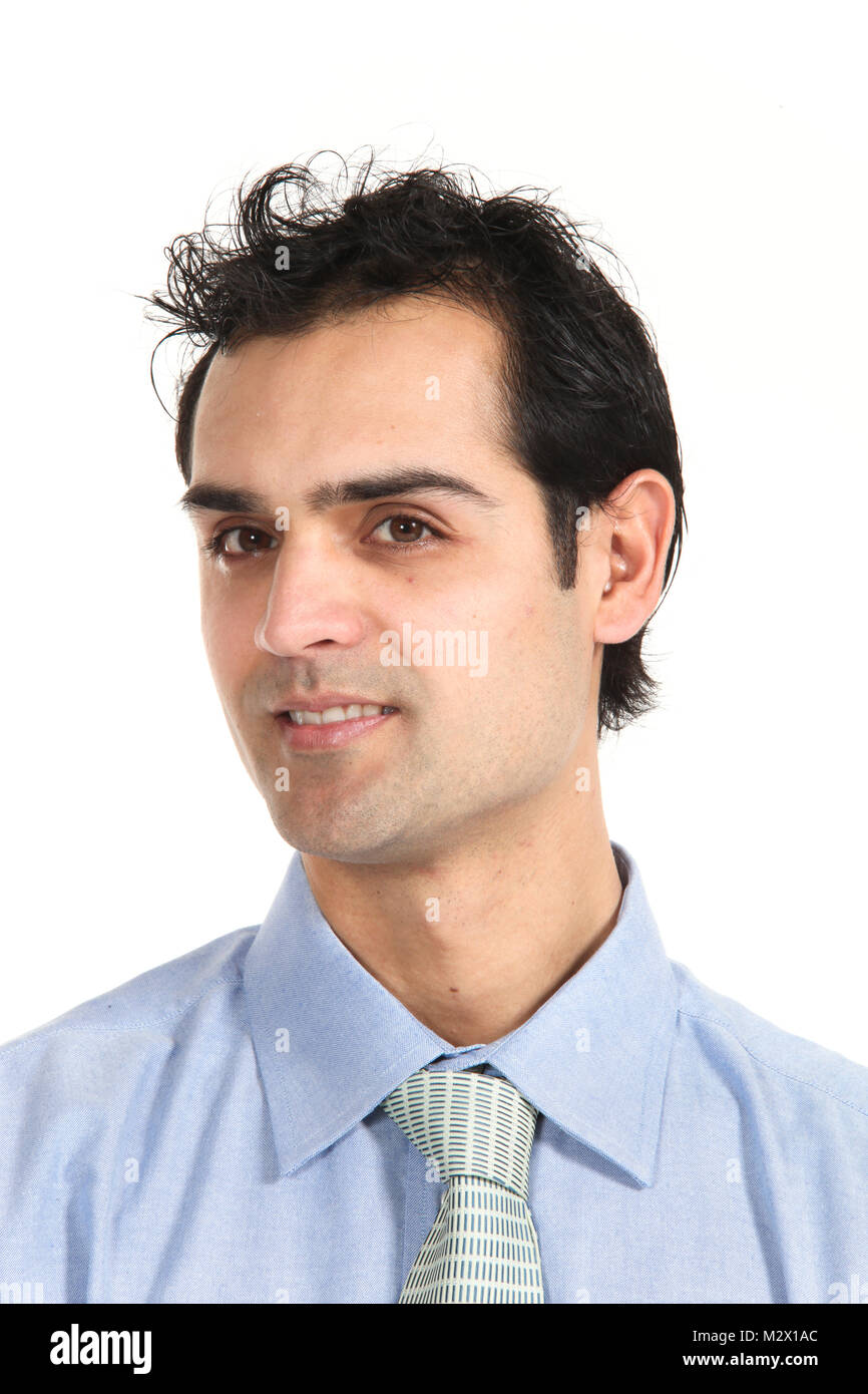 business man over white background Stock Photo - Alamy