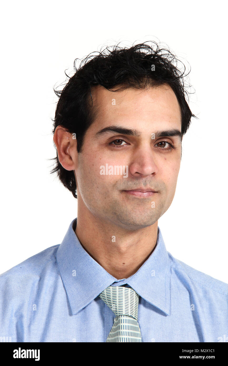 business man over white background Stock Photo - Alamy
