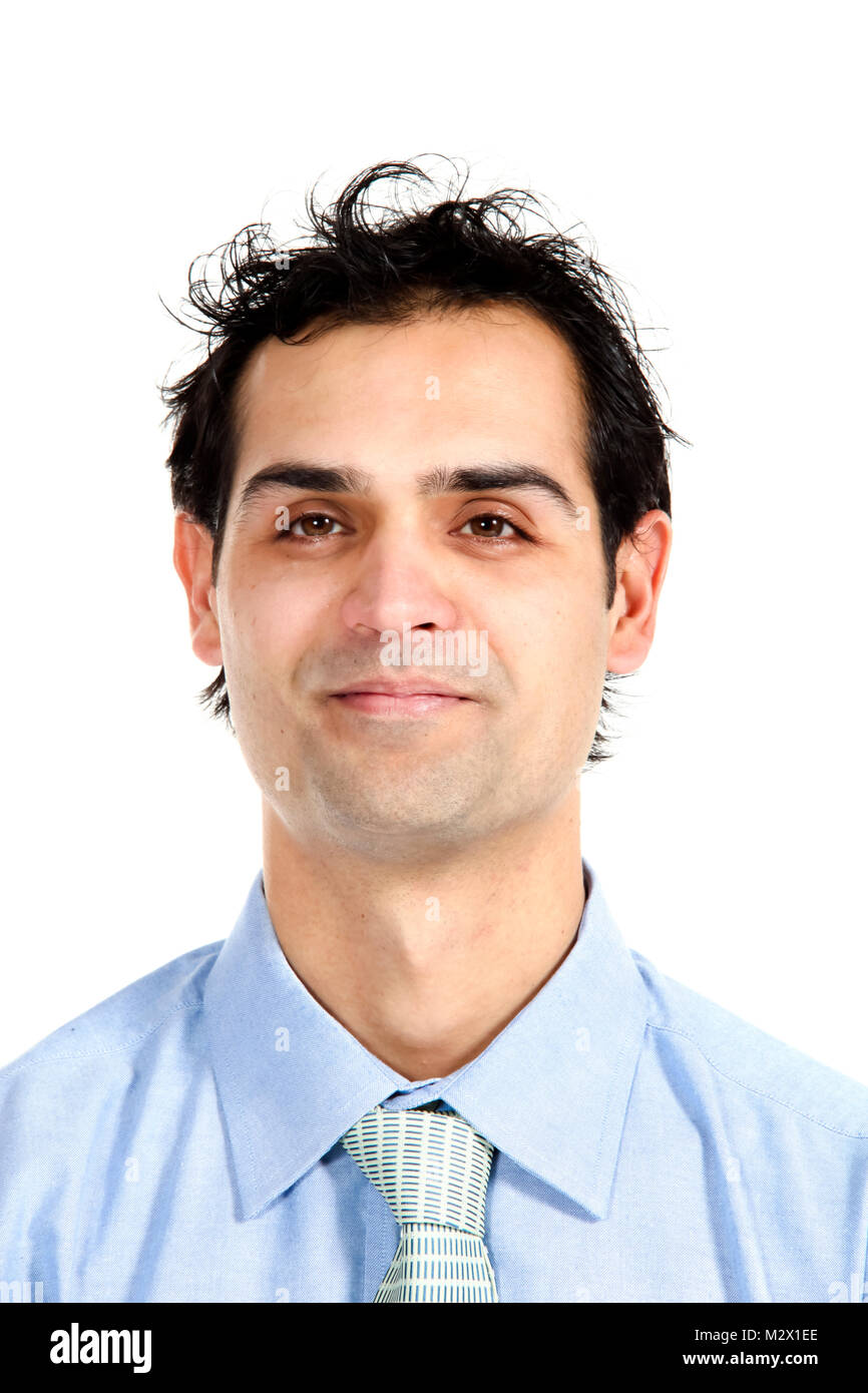 business man over white background Stock Photo - Alamy