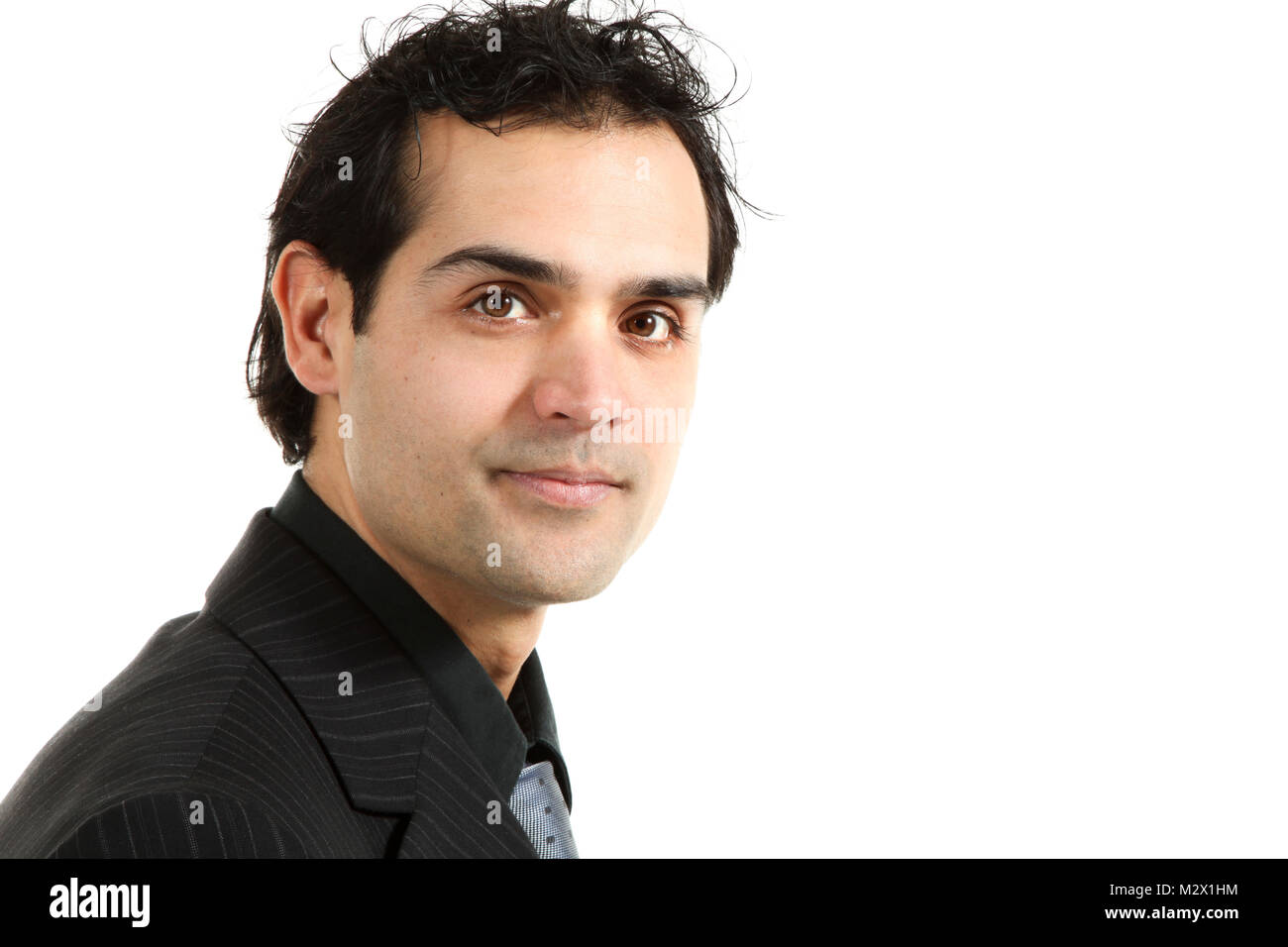 business man over white background Stock Photo - Alamy