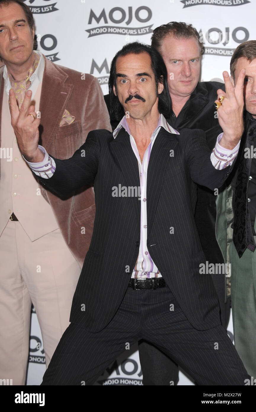 Nick Cave attends The Mojo Honours List 2008 Award Ceremony at The ...