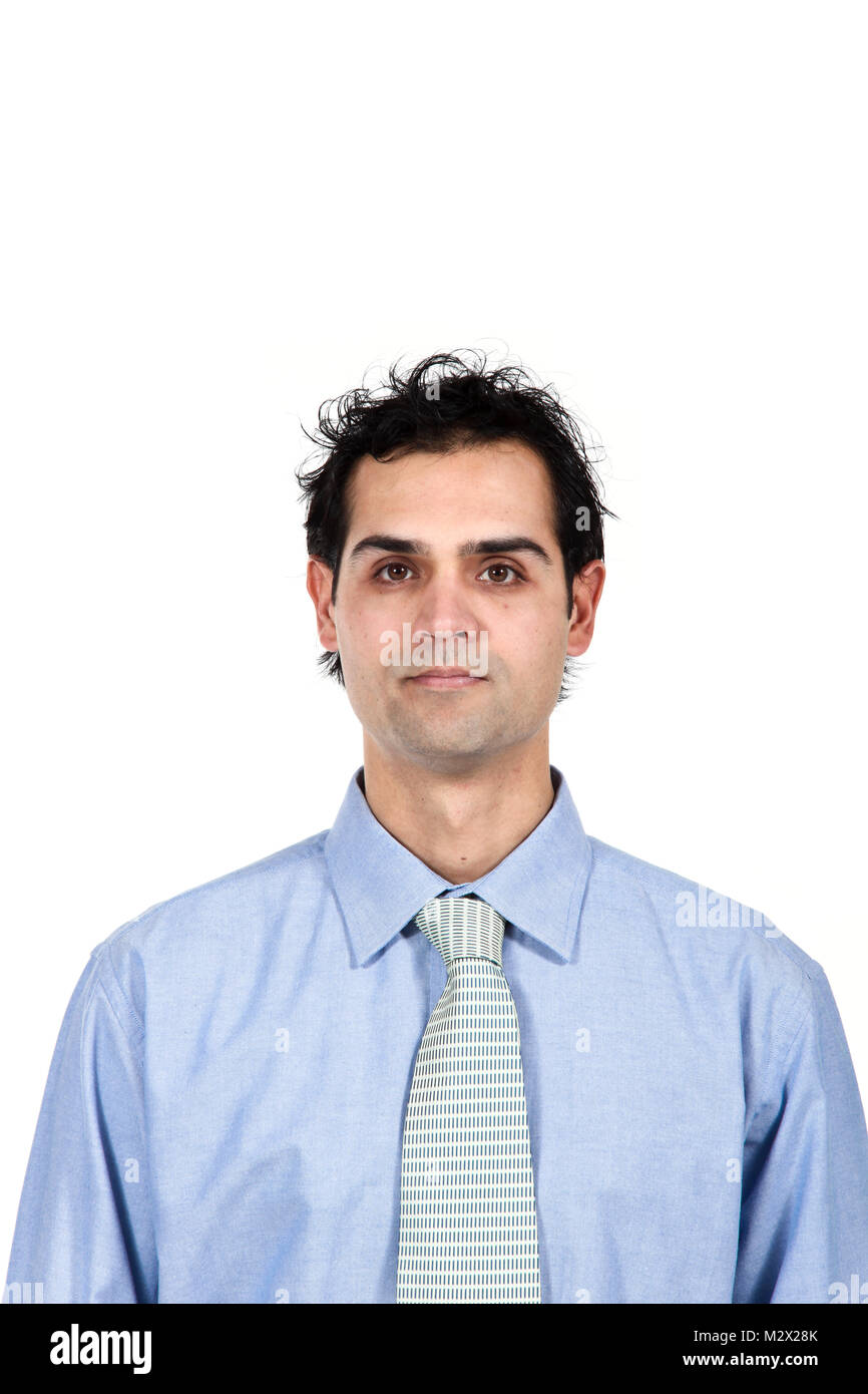 business man over white background Stock Photo - Alamy