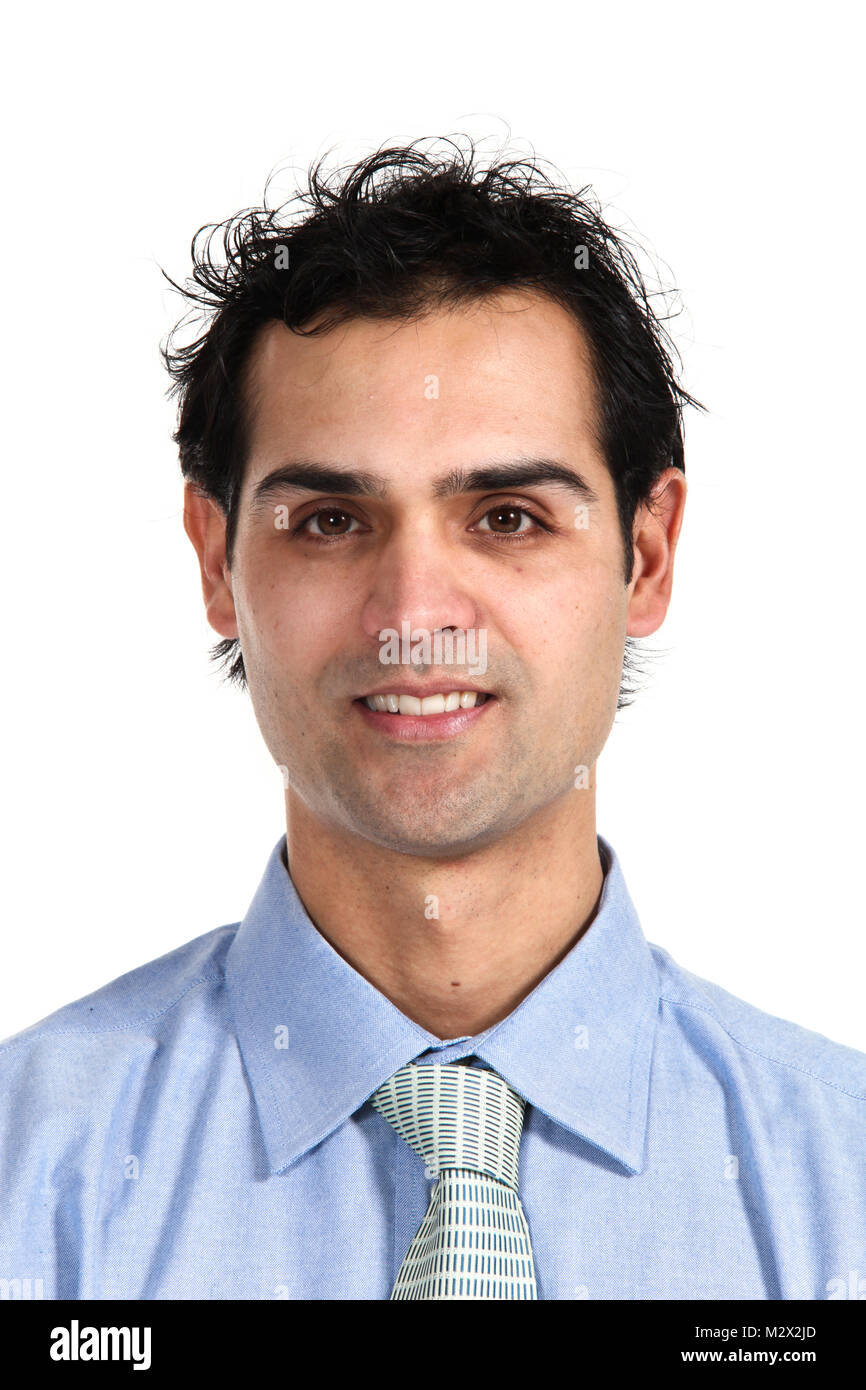 business man over white background Stock Photo - Alamy