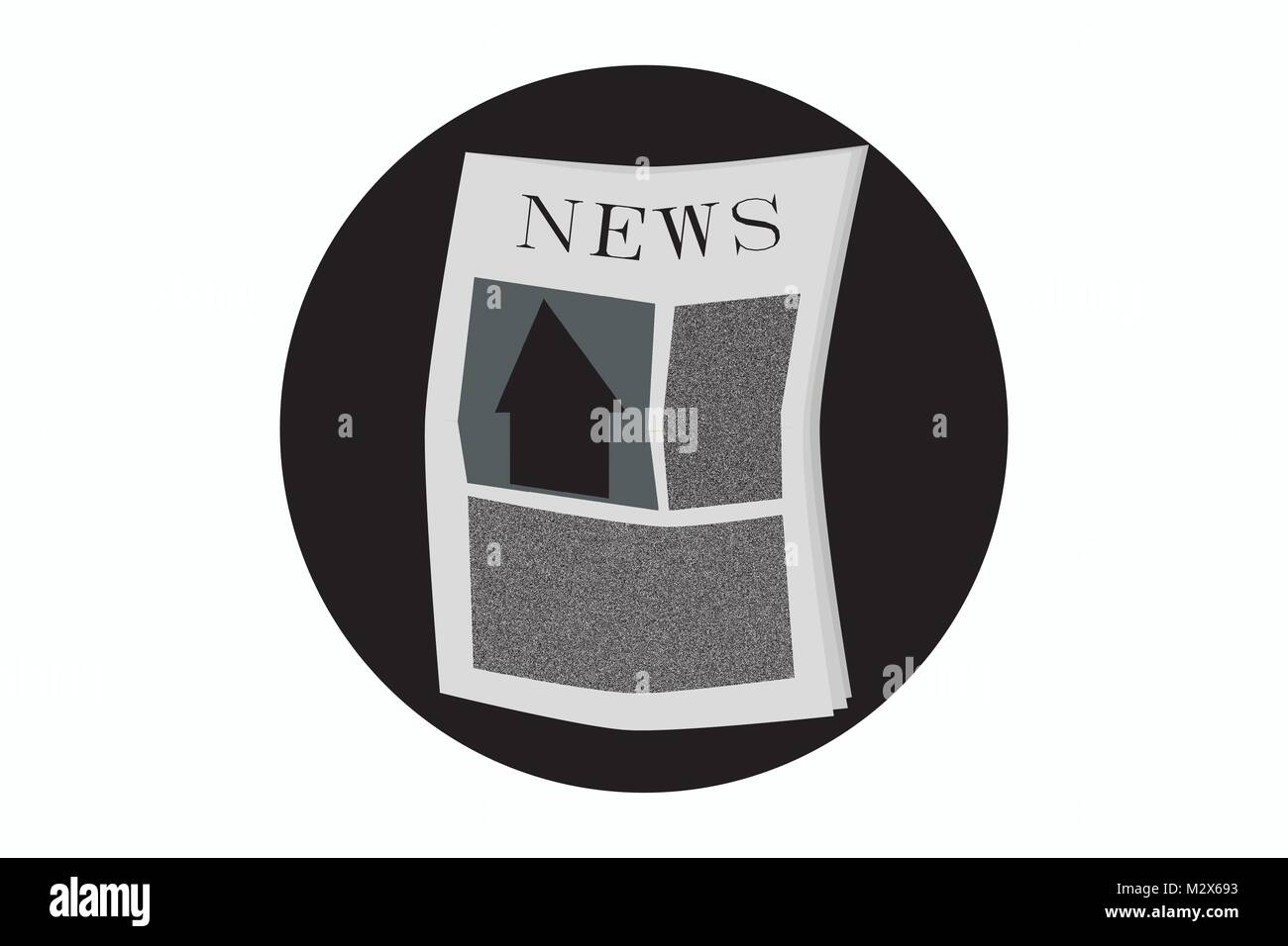 Serious newspaper Stock Vector Images - Alamy