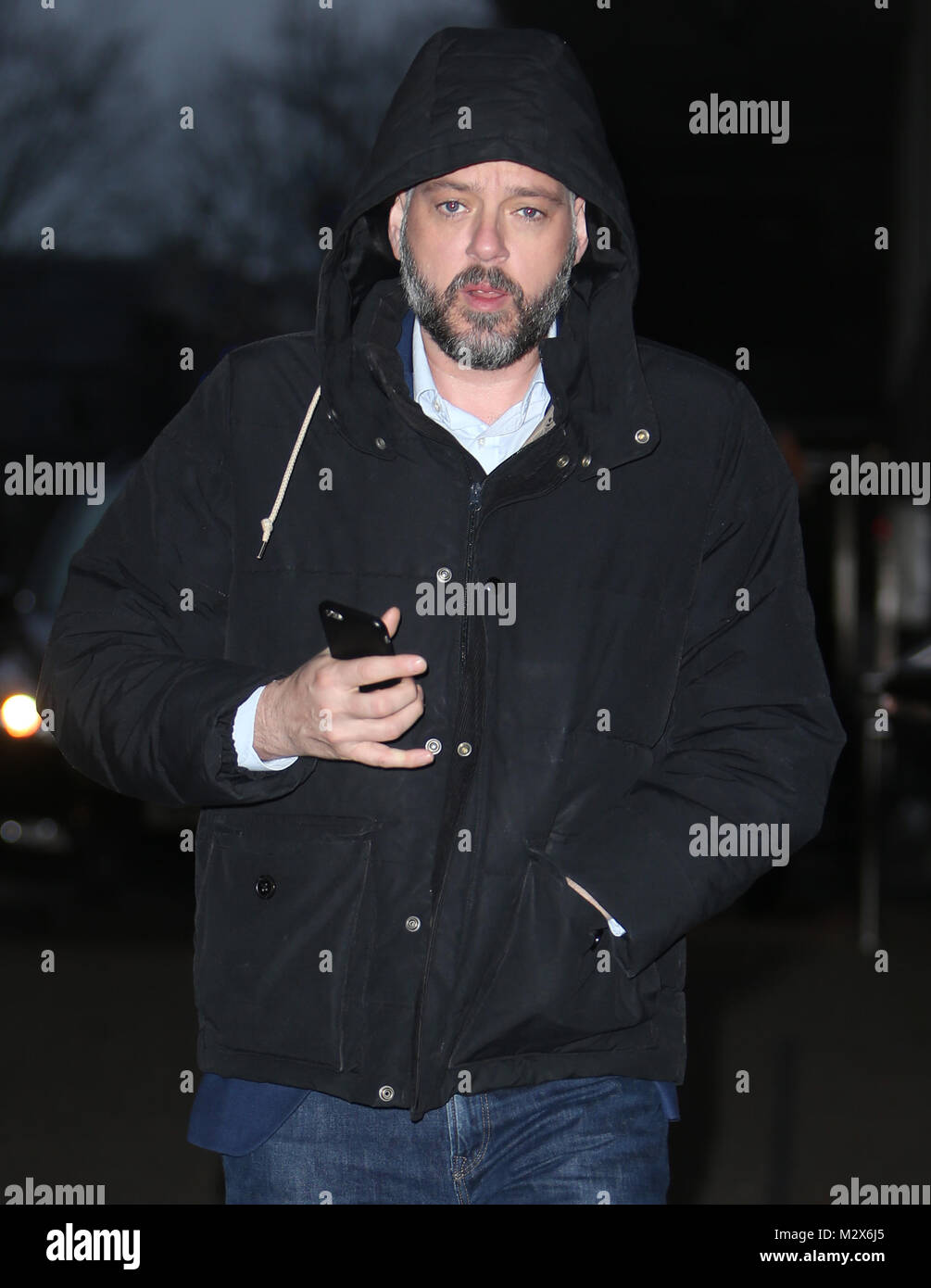 Iain Lee outside ITV Studios today Featuring: Iain Lee Where: London ...