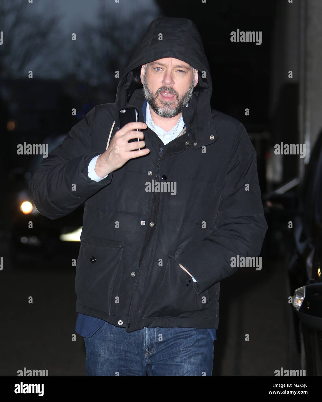 Iain Lee outside ITV Studios today Featuring: Iain Lee Where: London ...