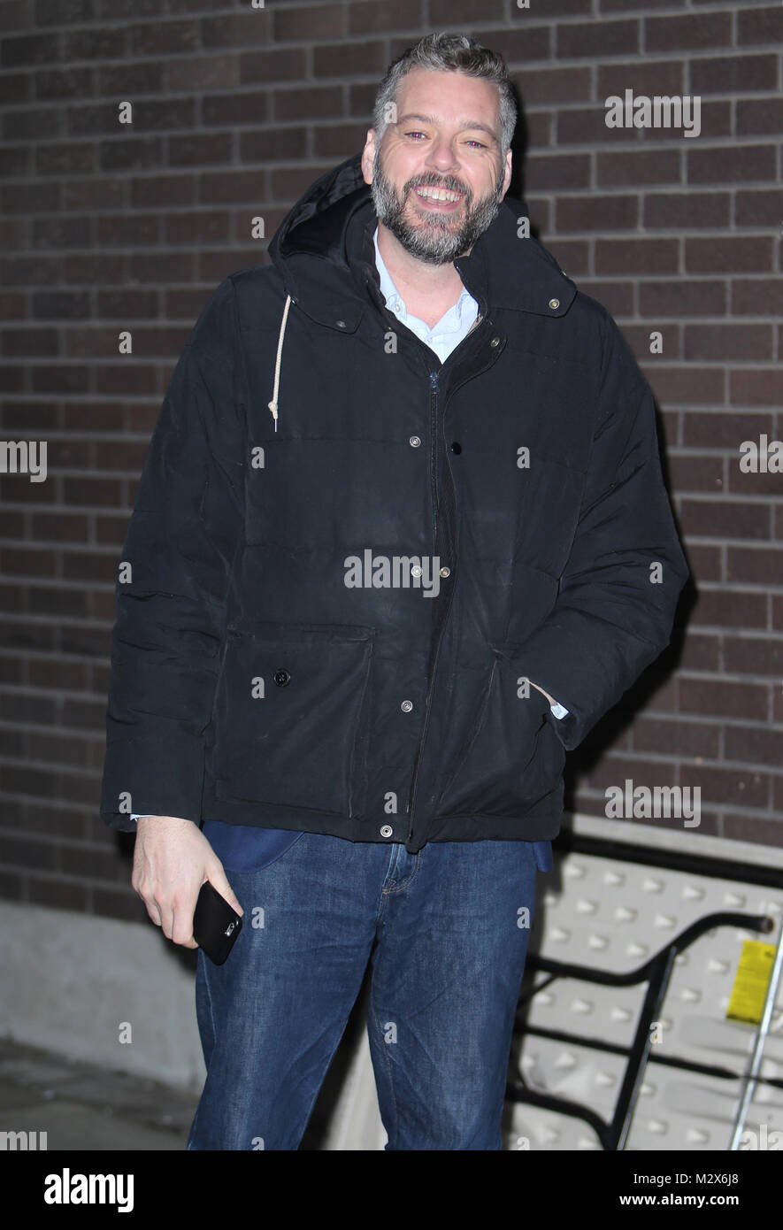 Iain Lee outside ITV Studios today Featuring: Iain Lee Where: London ...