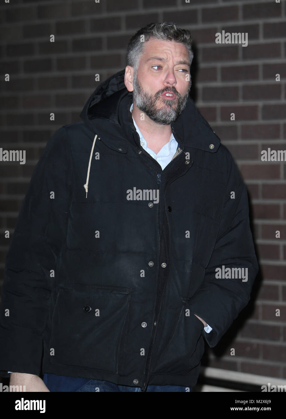 Iain Lee outside ITV Studios today Featuring: Iain Lee Where: London ...