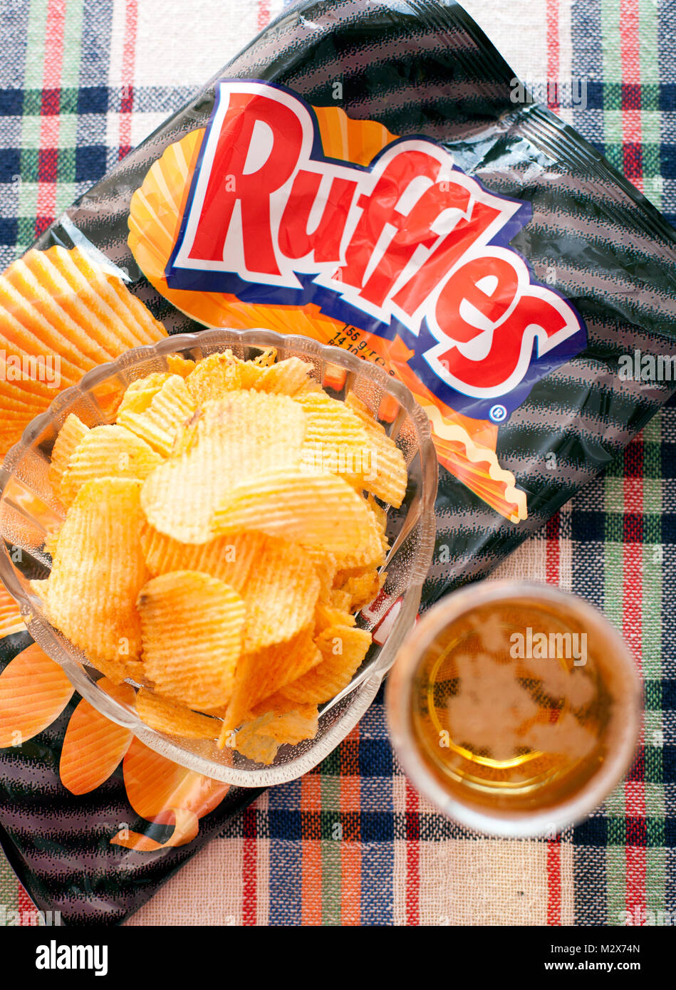 Ruffles chips hi-res stock photography and images - Alamy