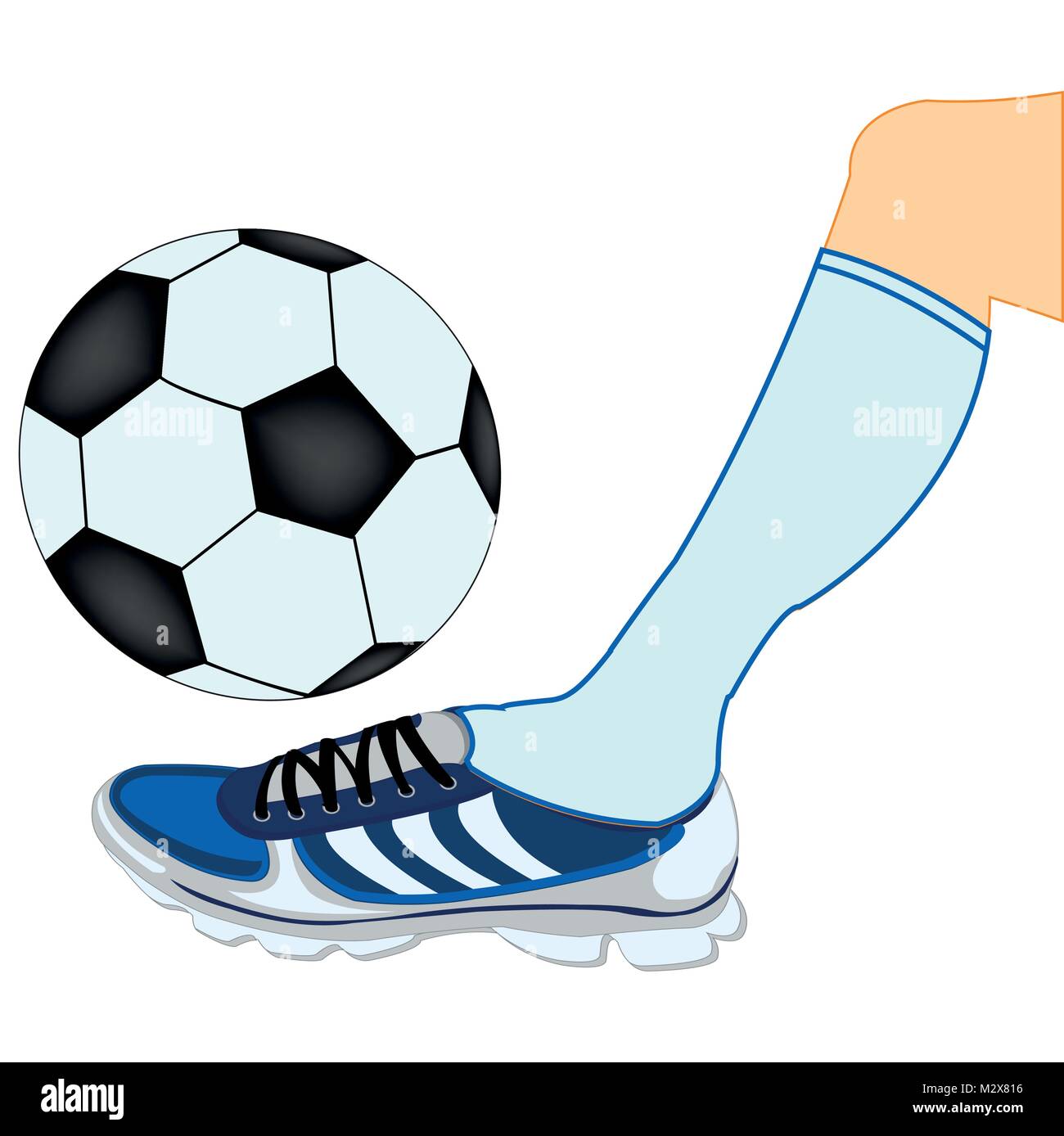 Kicking Leg Clipart