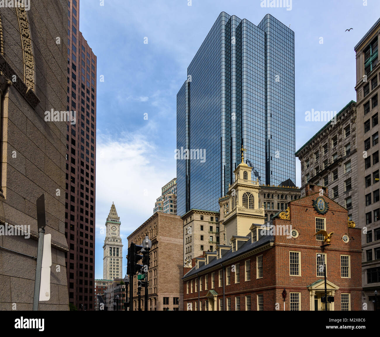 The town of boston hi-res stock photography and images - Alamy