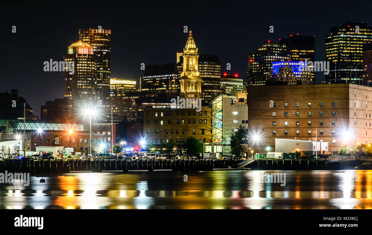 Boston Harbour Panorama High Resolution Stock Photography and Images ...