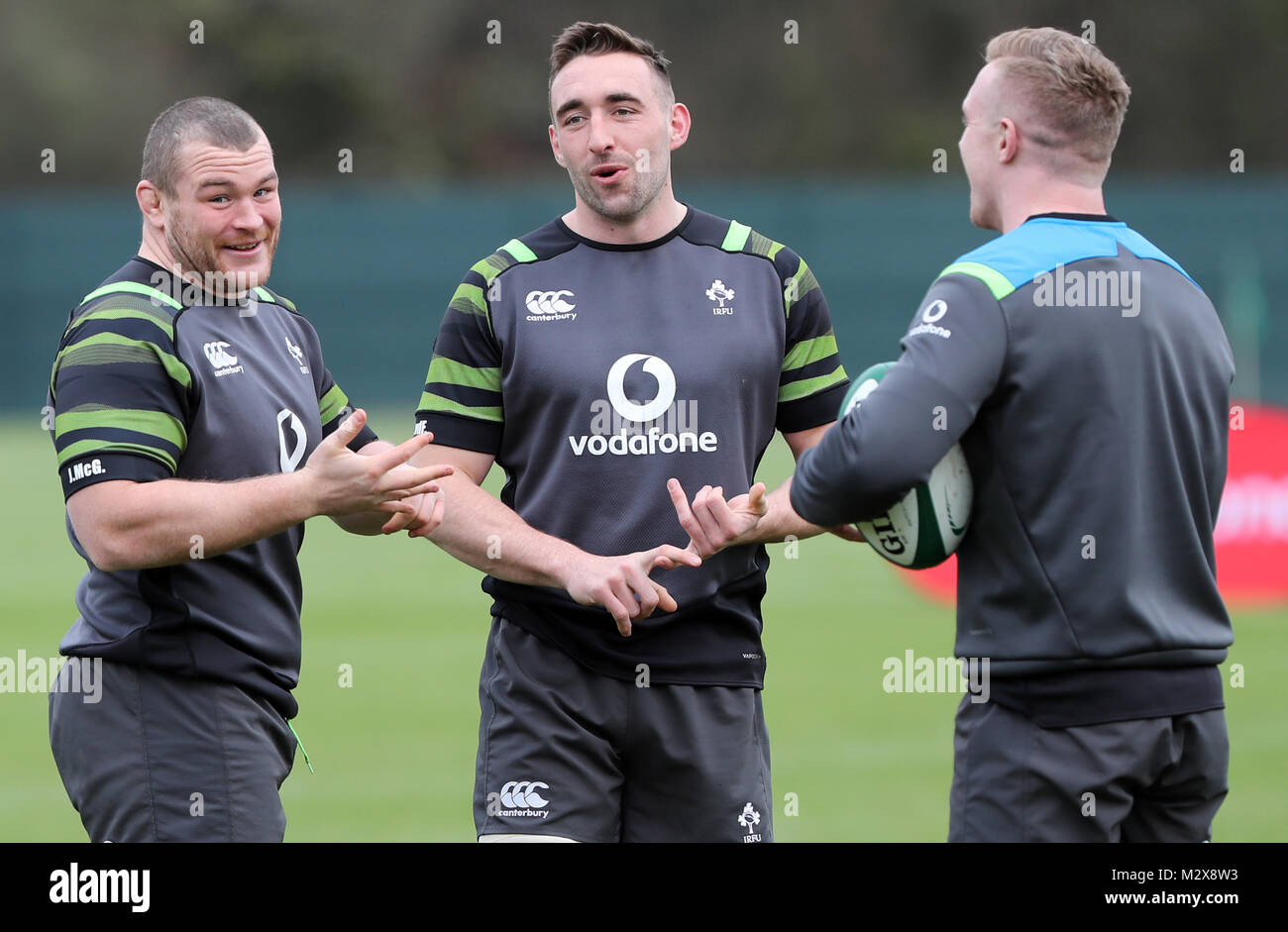 Ireland's (left-right) Jack McGrath, Jack Conan and Dan Leavy during ...