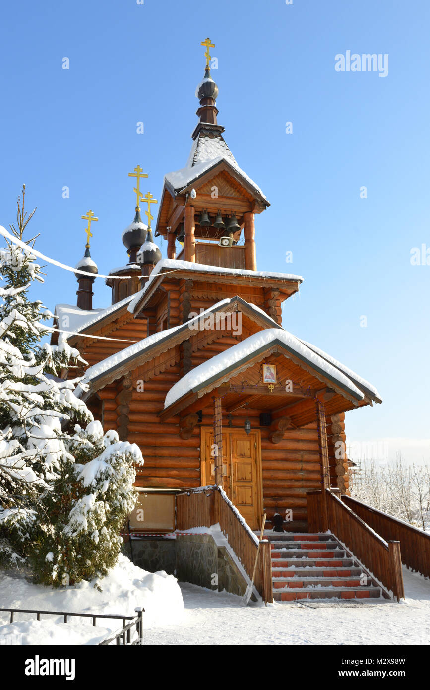 Old russian city heavy snowfall hi-res stock photography and images - Alamy