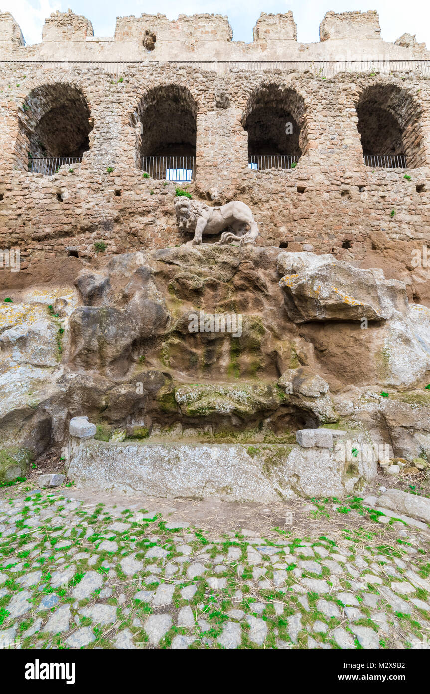 Monterano (Italy) - A ghost medieval town in the country of Lazio ...