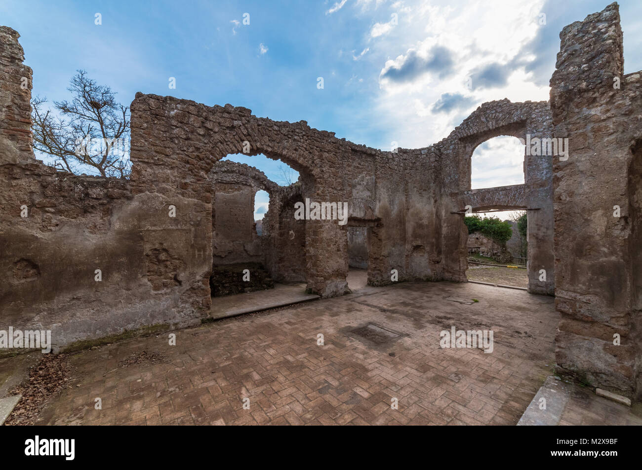 Monterano (Italy) - A ghost medieval town in the country of Lazio ...
