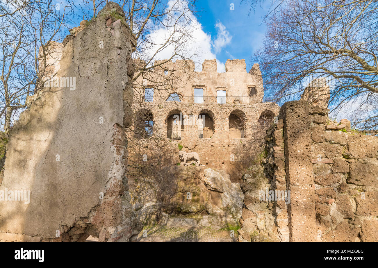 Monterano (Italy) - A ghost medieval town in the country of Lazio ...