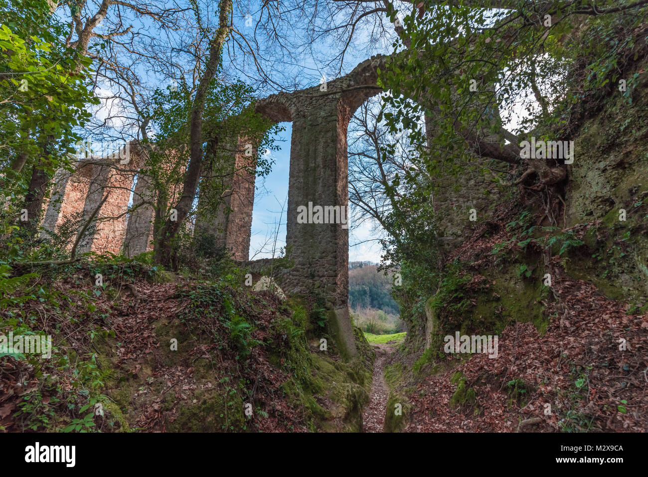 Monterano (Italy) - A ghost medieval town in the country of Lazio ...