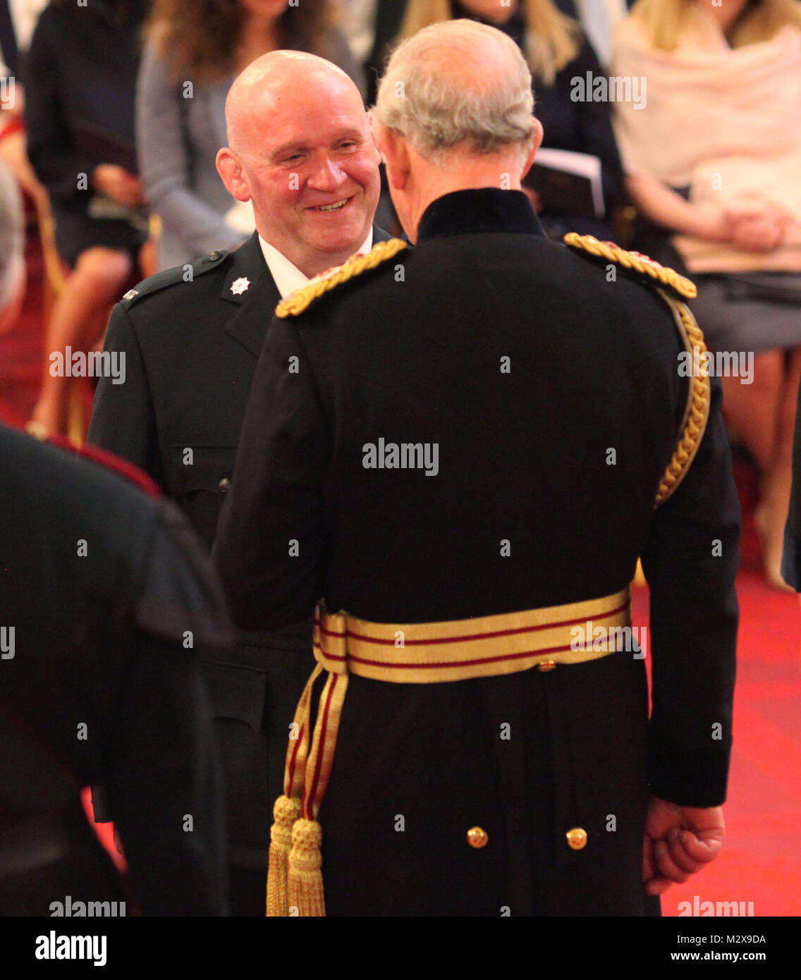 Sergeant Mark Wright, Police Service of Northern Ireland, is decorated ...