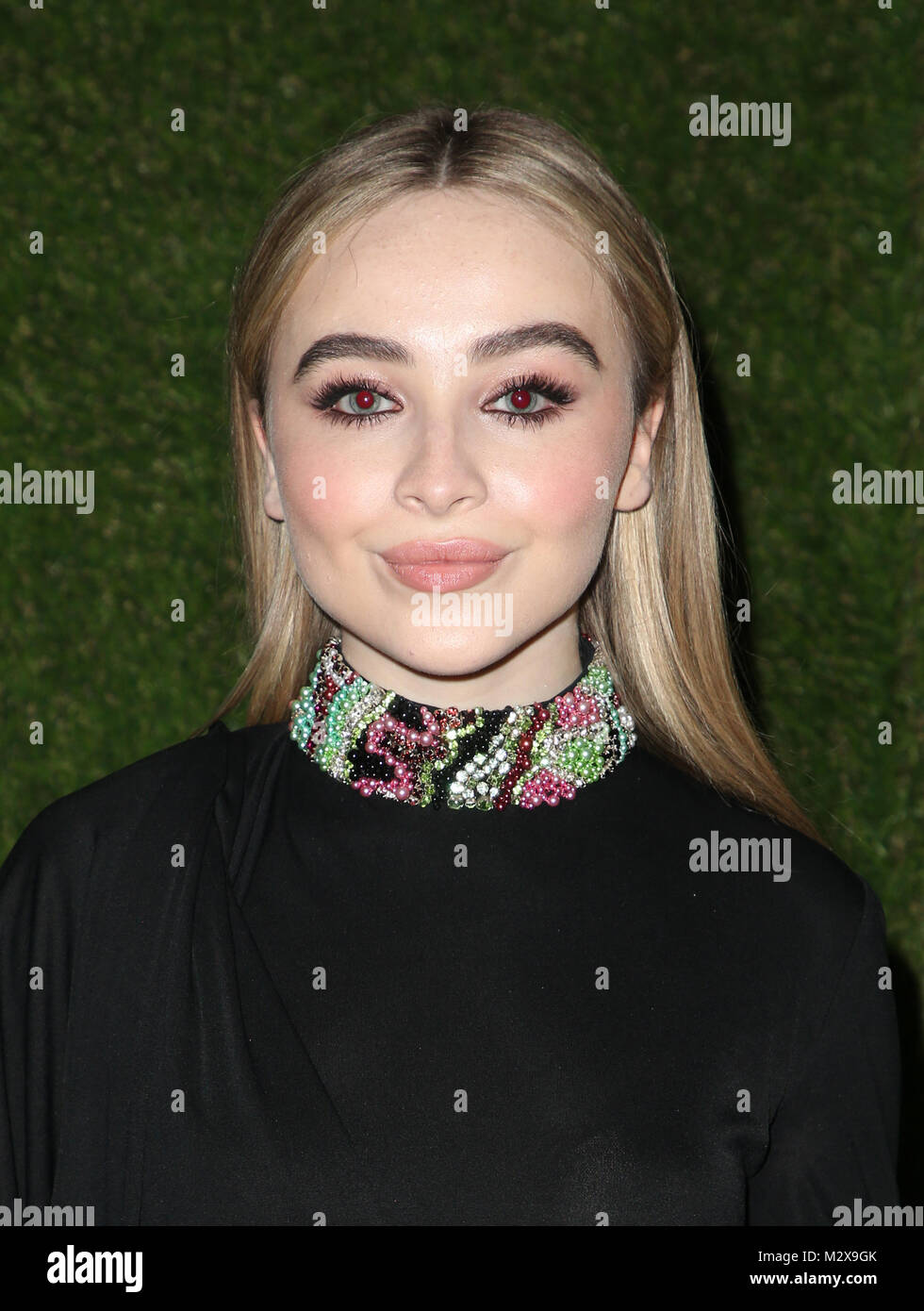 75th Annual Golden Globes Awards Roaming Featuring: Sabrina Carpenter ...
