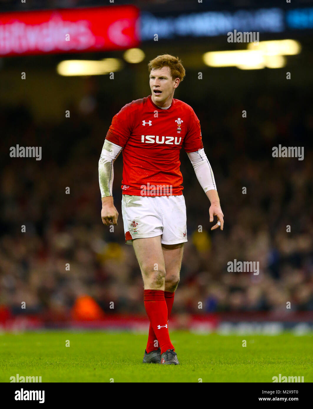Rhys Patchell, Wales Stock Photo - Alamy