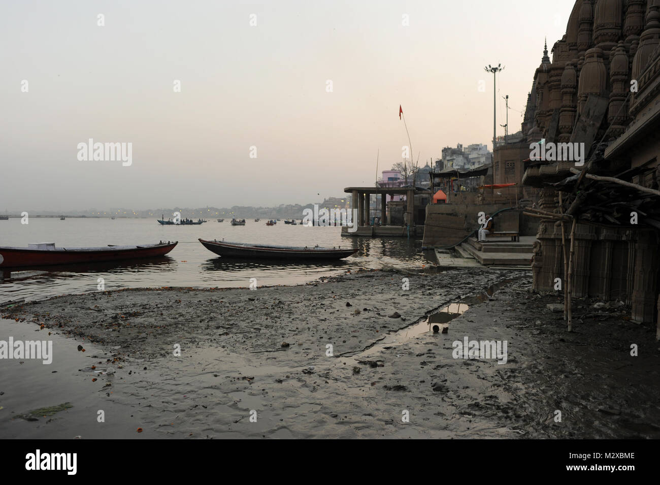 Reflection in ganges river hi-res stock photography and images - Alamy