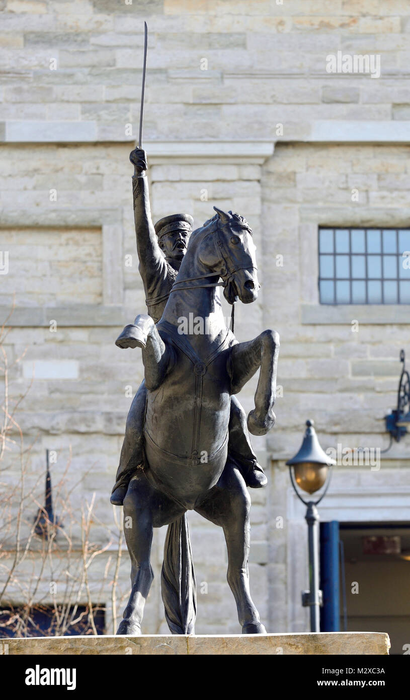 Maidstone, Kent, England. Memorial to Capt. Louis Edward Nolan (1818 ...