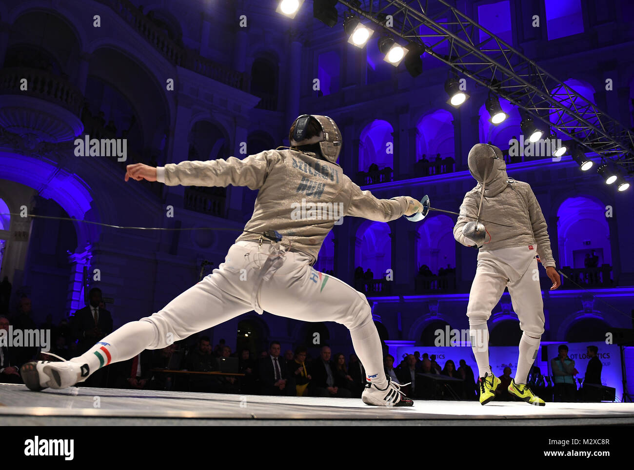 Sabre fencing hi-res stock photography and images - Alamy
