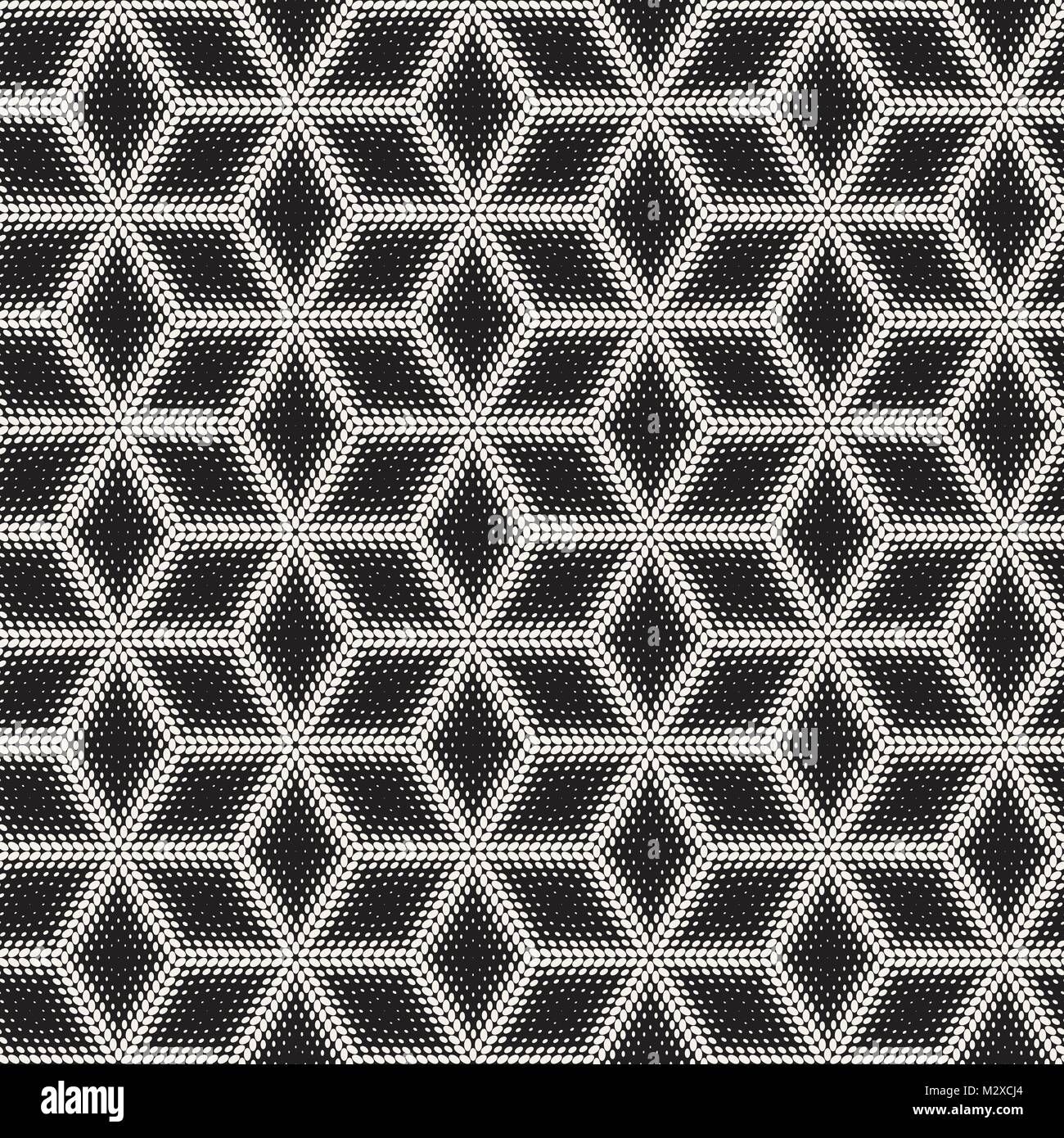 Vector seamless stripes pattern. Modern stylish texture with monochrome ...