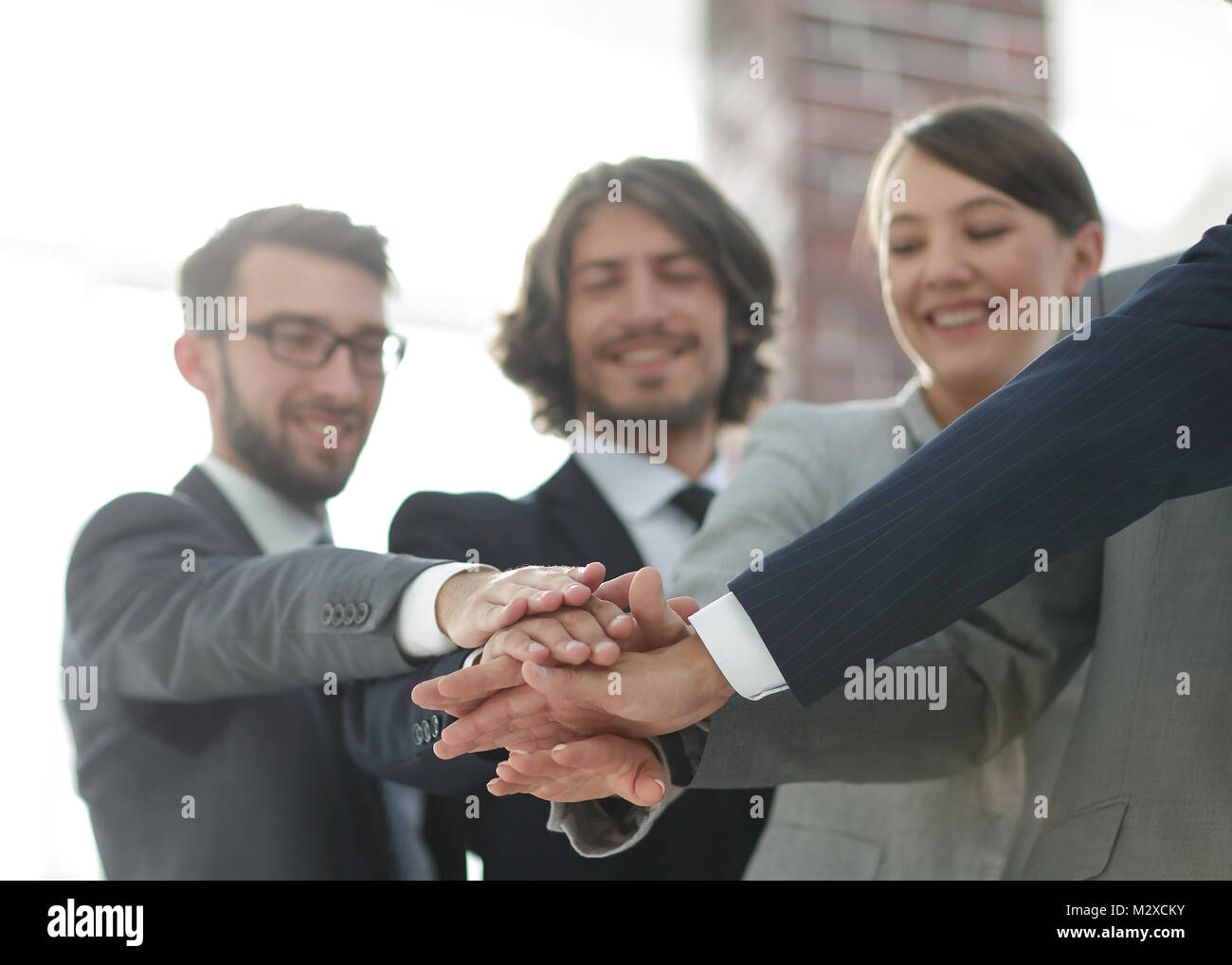creative business team .the concept of teamwork Stock Photo - Alamy