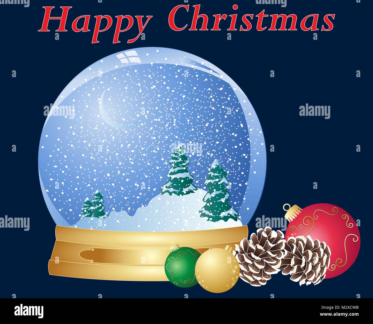The dome christmas decorations Stock Vector Images - Alamy