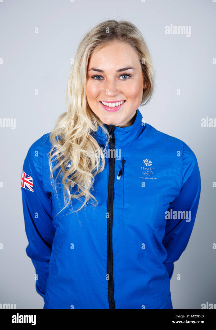 Snowboarder Katie Ormerod during a kitting out session at ADIDAS ...